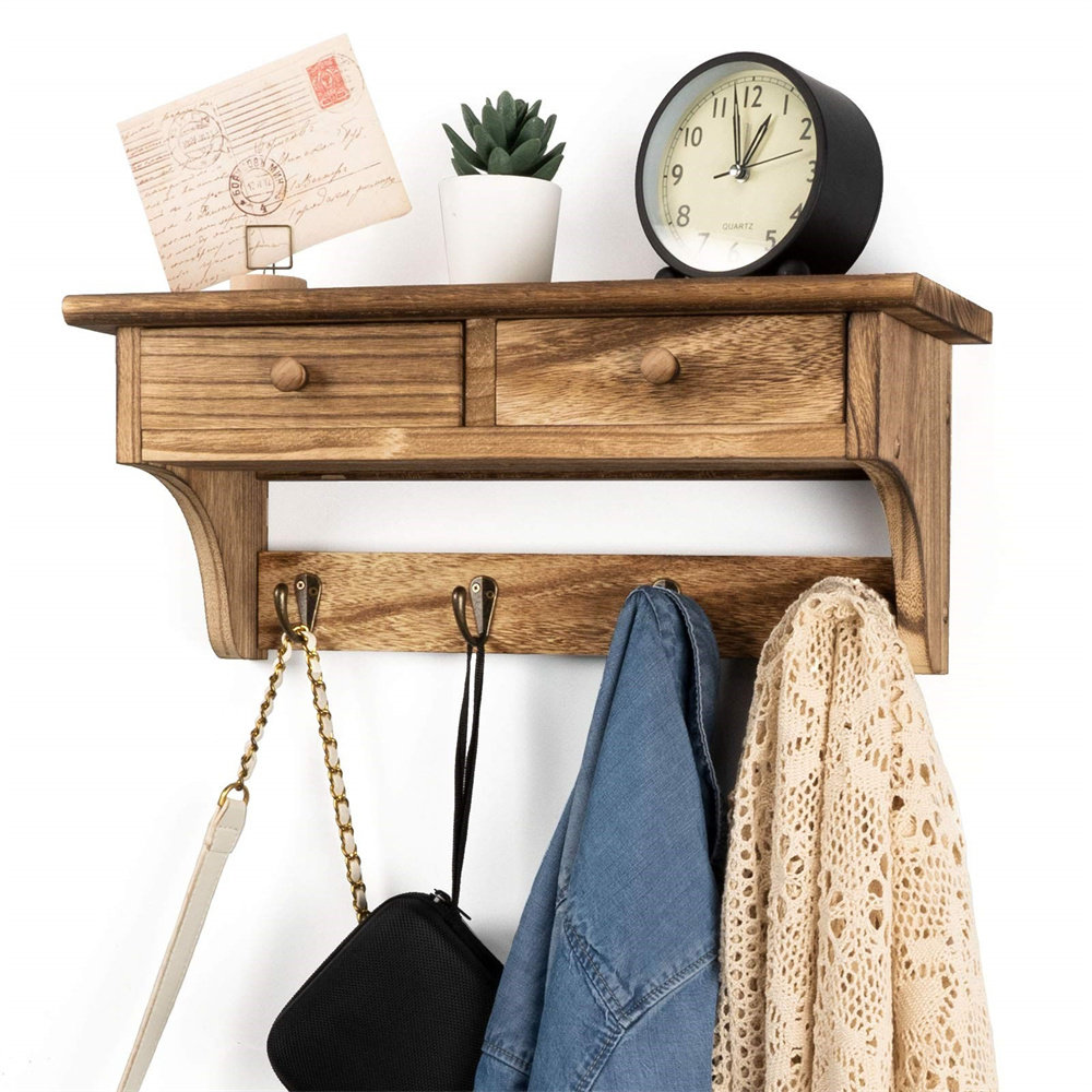 August Grove® Annalissa Solid Wood Floating Shelf | Wayfair