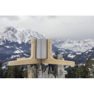 TreeNest Rustic Live Tree Stand & Reviews | Wayfair