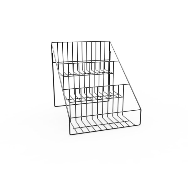 Rebrilliant Wire Store Fixture Countertop Retail Display Rack Tiers ...