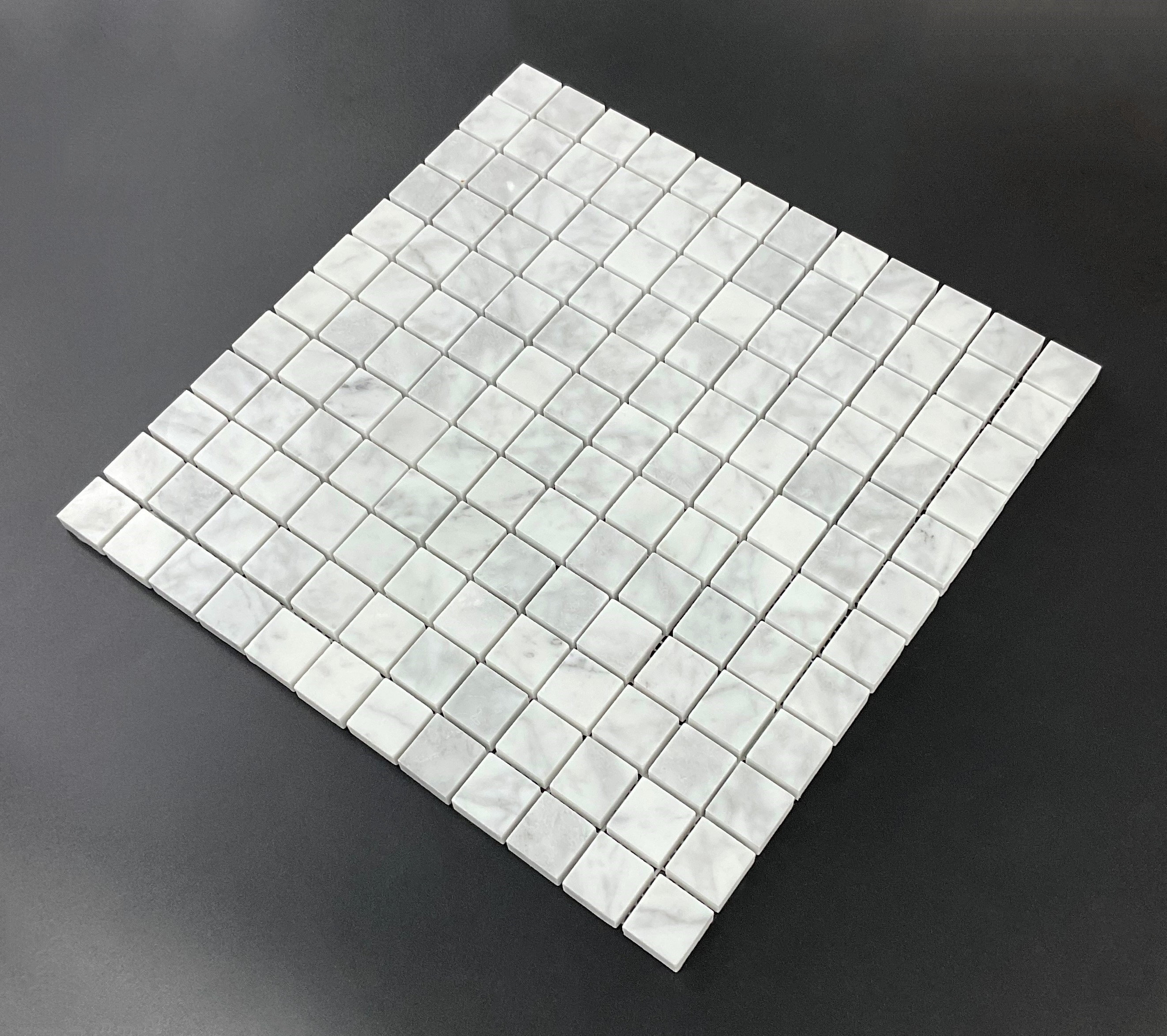 ES Stone 1" x 1" Marble Grid Mosaic Wall and Floor Tile | Wayfair