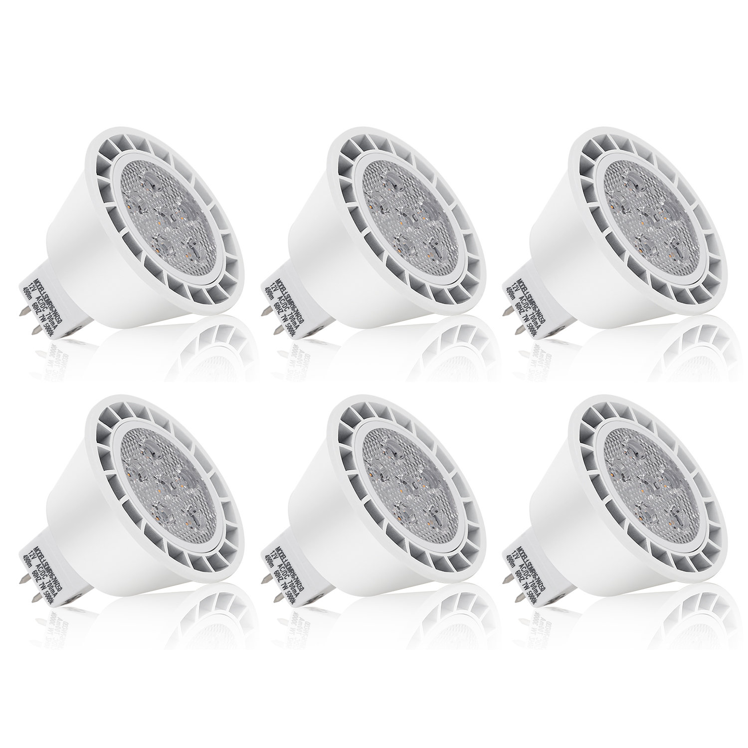 TORCHSTAR 7 Watt, MR16 LED, Dimmable Light Bulb, Daylight (5000K) Base | Wayfair