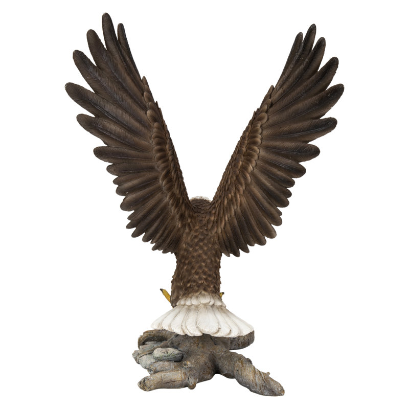 Hi-Line Gift Ltd. Small Flying Eagle Statue | Wayfair