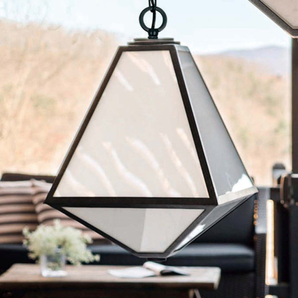 Joss & Main Maribel 3 - Light Outdoor Hanging Lantern & Reviews | Wayfair