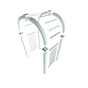 Vita Nantucket Legacy Vinyl Arbor & Reviews | Wayfair