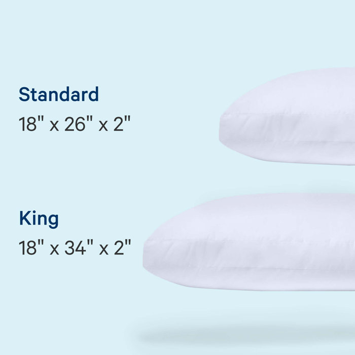 Casper Sleep Essential Pillow, Standard, Two Pack | Wayfair