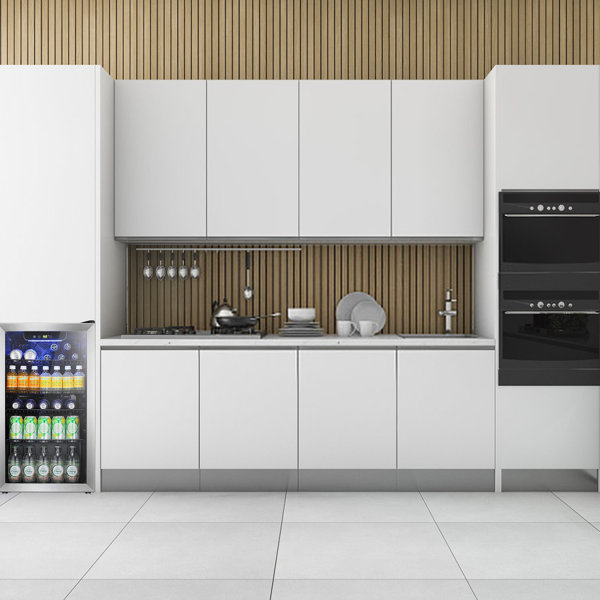 YUKOOL 3.2cu.ft Single Zone Built-In Beverage Refrigerator & Reviews ...