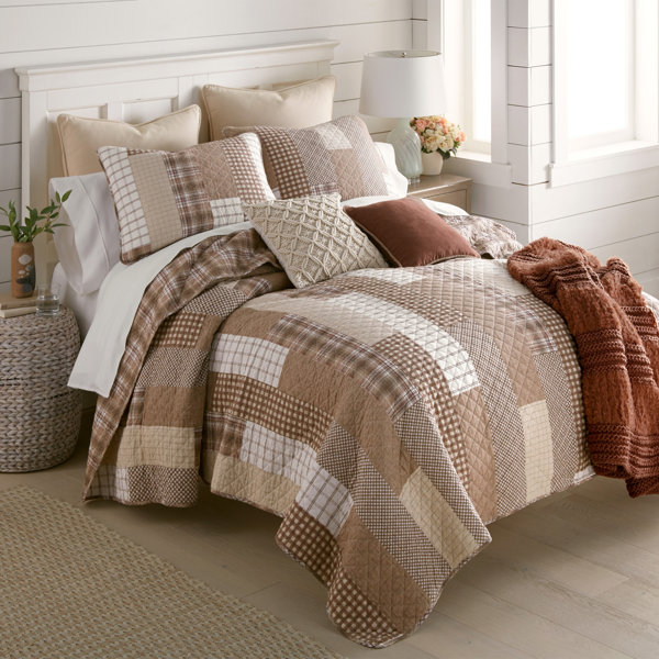 Gracie Oaks Shanon 100% Cotton Quilt Set | Wayfair