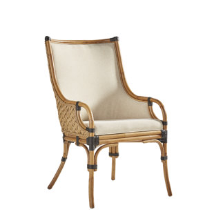 Rattan Wicker Wingback Chair | Wayfair