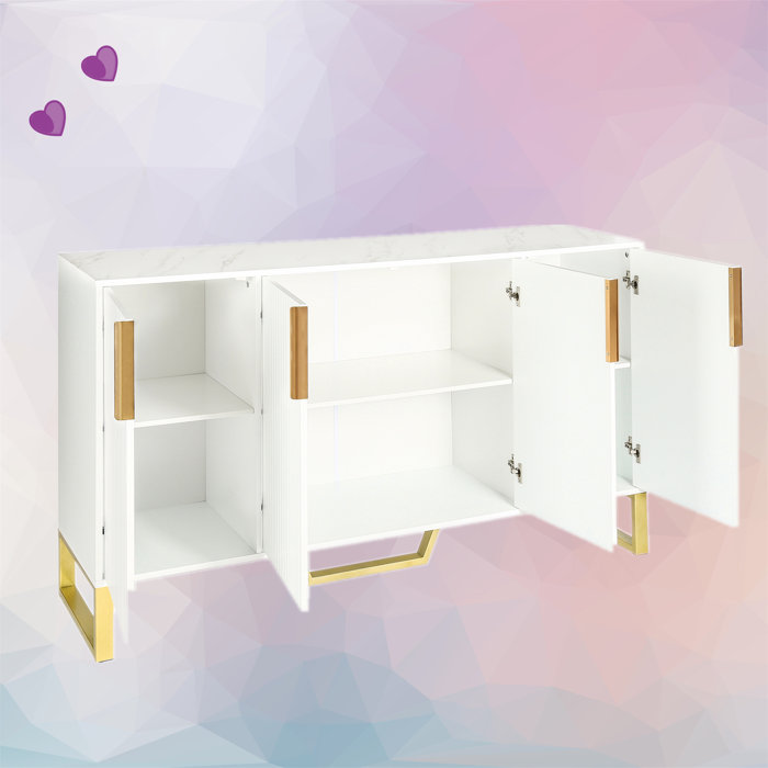 Mercer41 Hamaz 60.05" Wide Sideboard | Wayfair