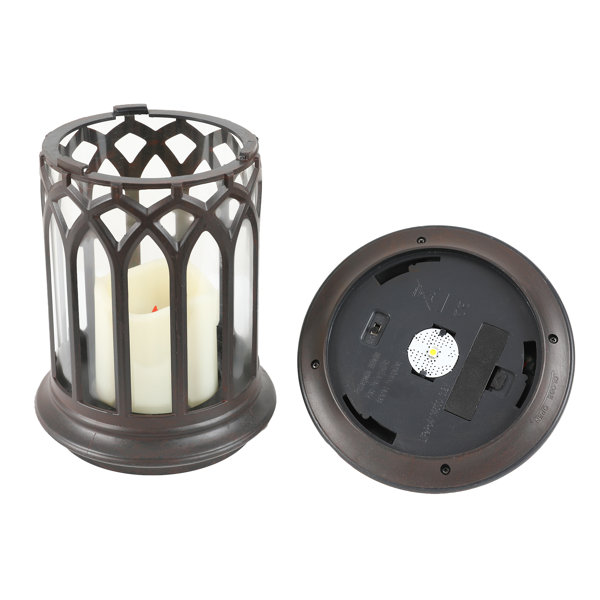 Luxen Home Round Plastic Lantern & Reviews | Wayfair