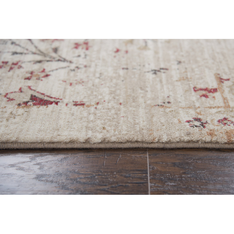 One Allium Way® Thora Wool Ivory Rug & Reviews | Wayfair