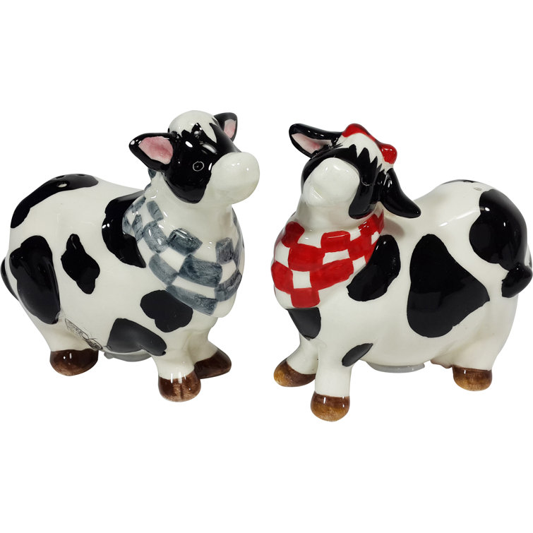 CosmosGifts Cosmos Gifts Cow Salt and Pepper Set & Reviews | Wayfair