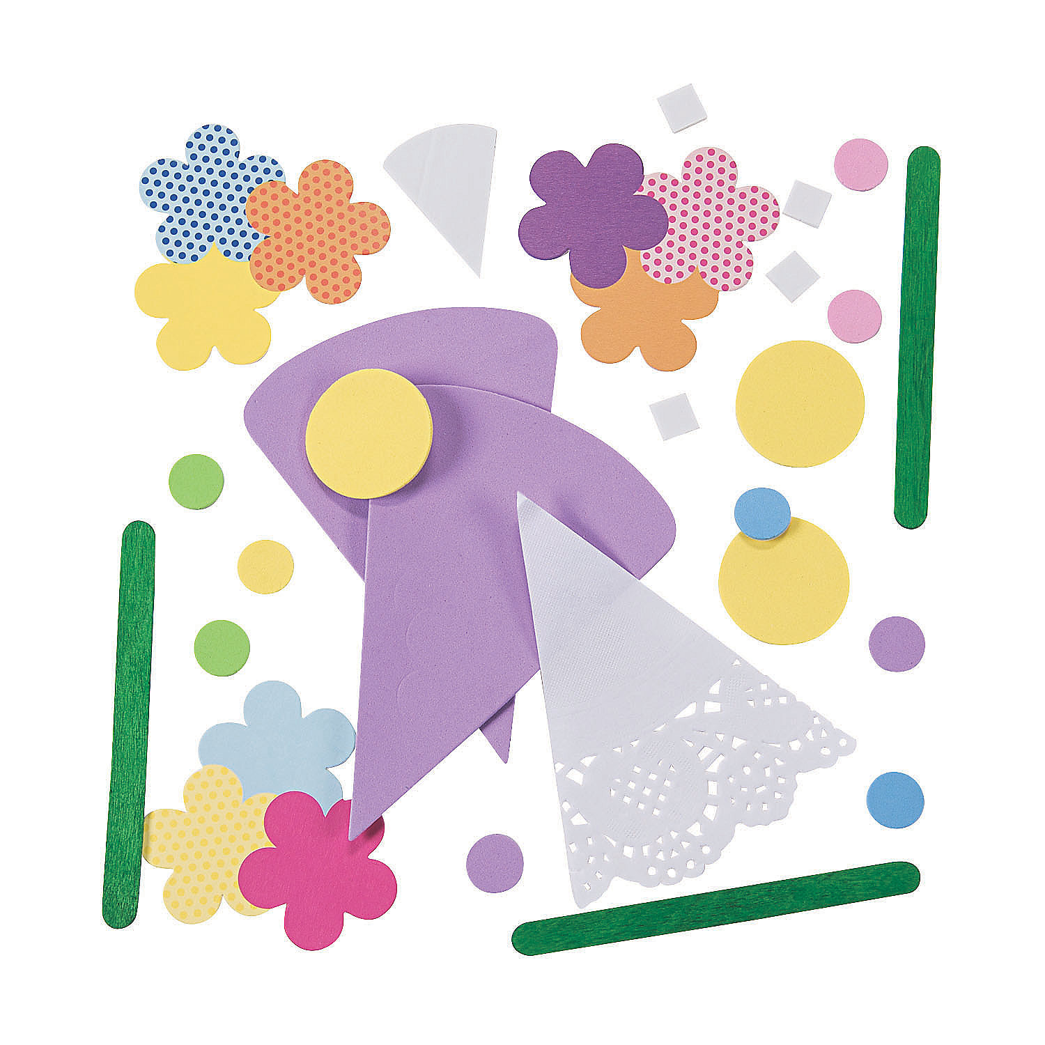 Oriental Trading Company Spring Bouquet Craft Kit | Wayfair