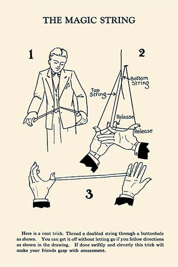 Buyenlarge The Magic String Pieces by Harry Houdini Graphic Art | Wayfair
