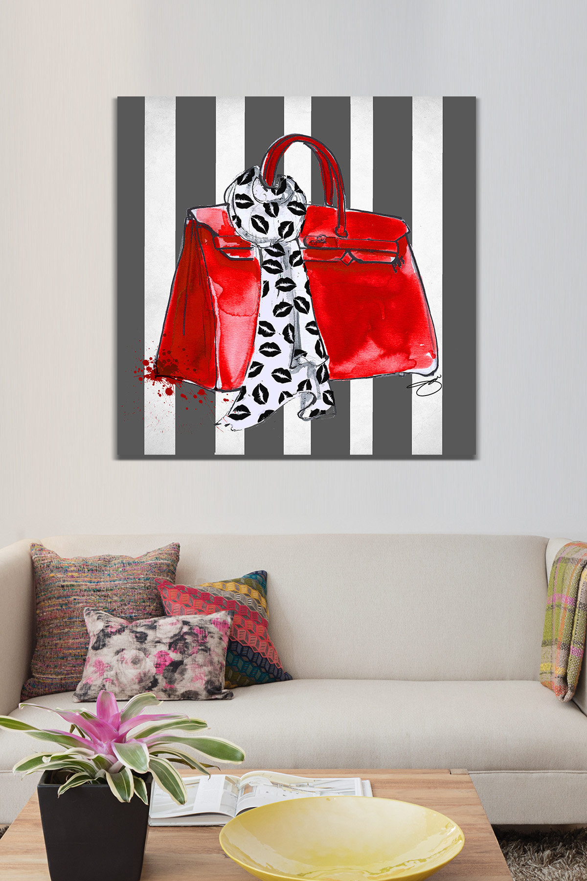 PicturePerfectInternational Glam On Canvas Graphic Art & Reviews | Wayfair