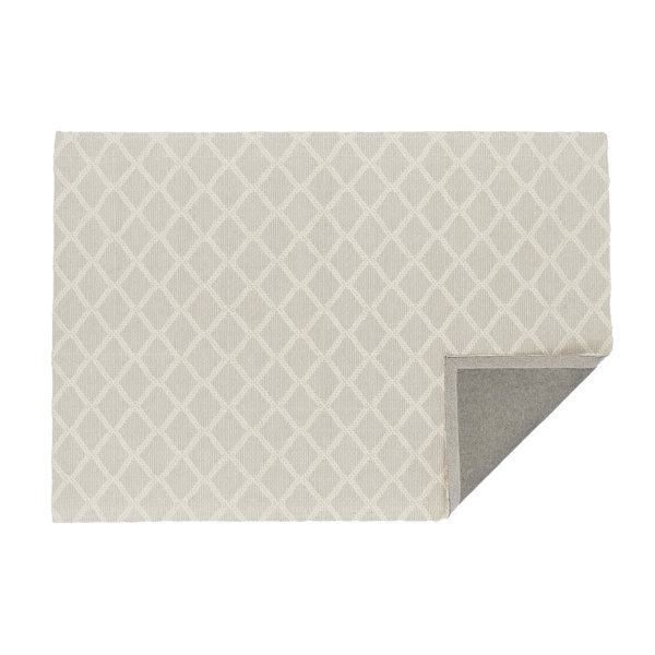 Corrigan Studio Jacobah Flatweave Grey/Beige Rug | Wayfair.co.uk