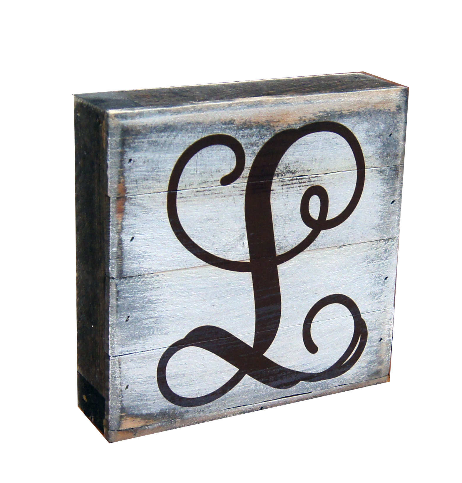 aMonogramArtUnlimited Vine Letter Ampersand on Rustic Board Wall Decor ...