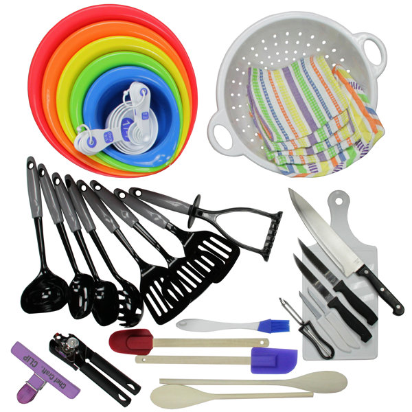 Chef Craft Silicone Assorted Kitchen Utensil Set & Reviews | Wayfair