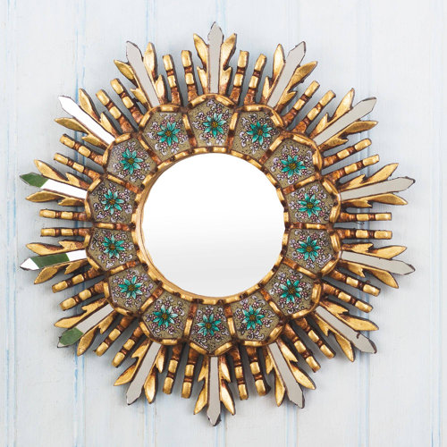 Bungalow Rose Round Wall Mirror | Wayfair