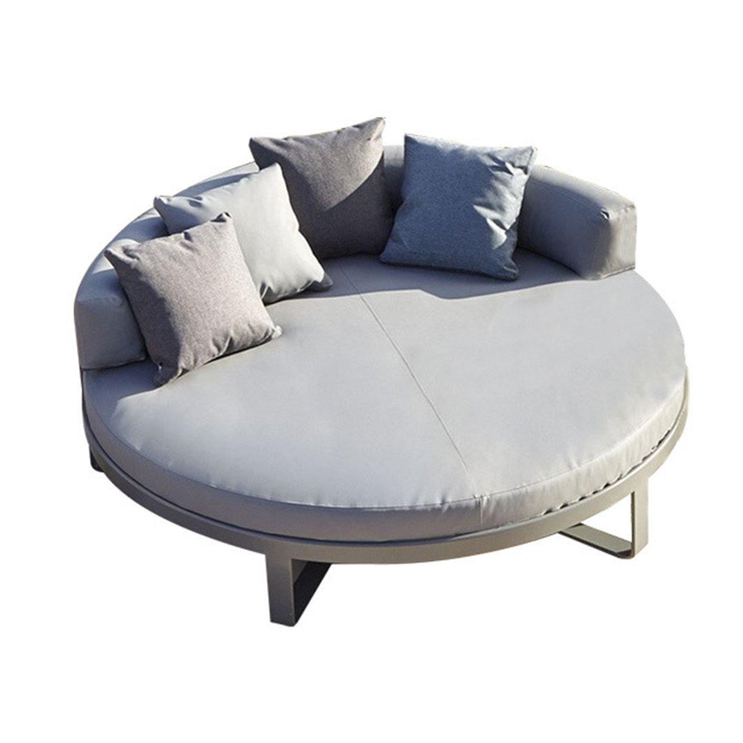 Orren Ellis Outdoor Patio Poolside Sofa Daybed,Round Sofabed | Wayfair