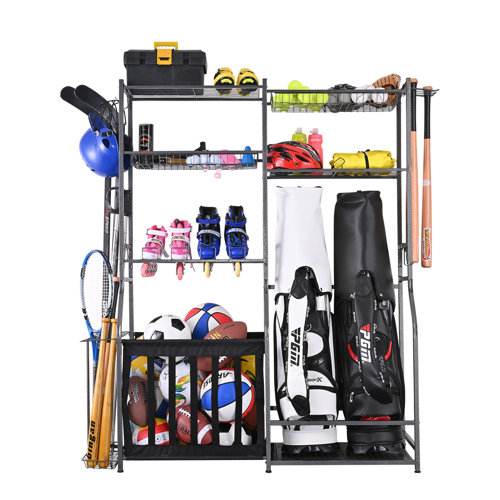 WFX Utility™ Freestanding Sports Rack & Reviews | Wayfair