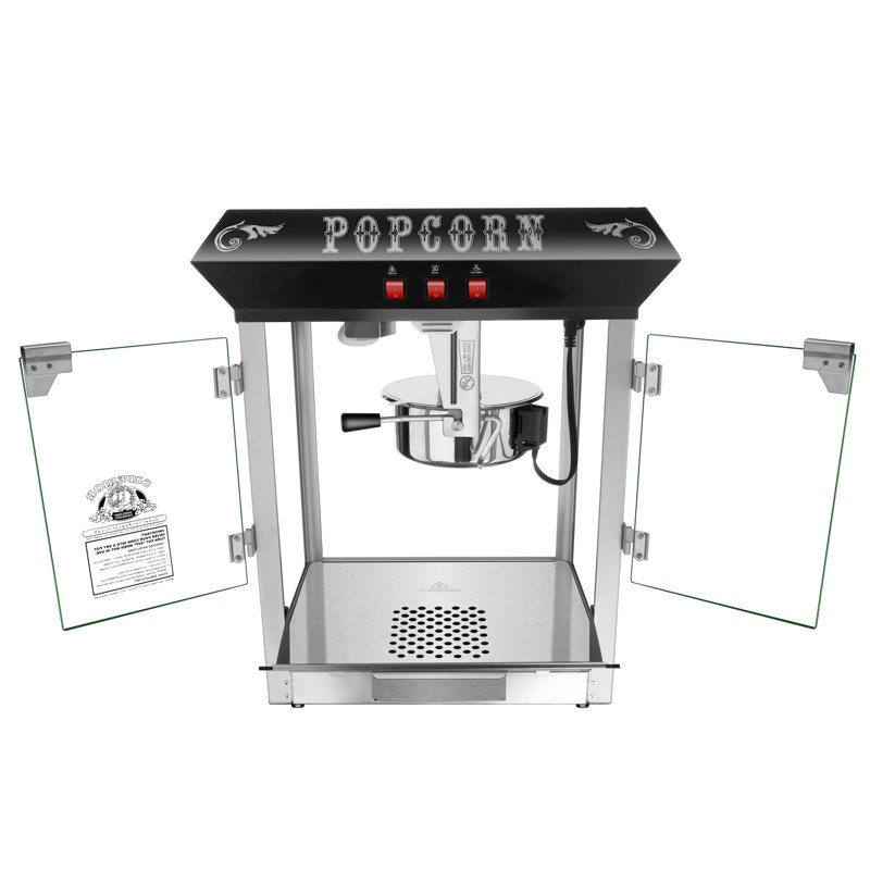 Superior Popcorn Company 8 Oz. Hot and Fresh Tabletop Popcorn Popper ...