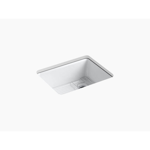Kohler Riverby® 25" x 22" x 9.526" Undermount Kitchen Sink | Wayfair