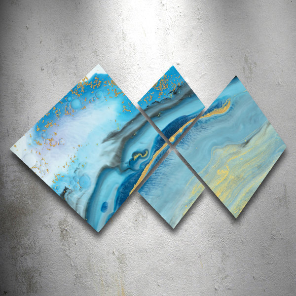 Canora Grey 4 Piece Unframed Painting on MDF | Wayfair.co.uk