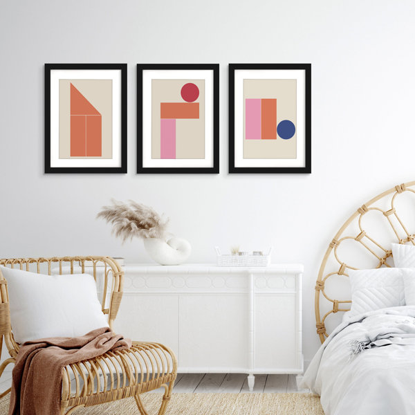 Americanflat Boho Building Blocks By Roseanne Kenny - 3 Piece Gallery ...