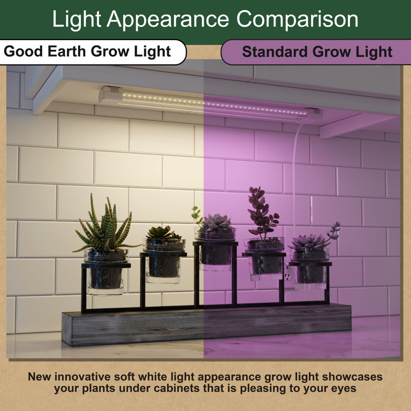 Good Earth Lighting 18" Under Cabinet Grow Light & Reviews | Wayfair