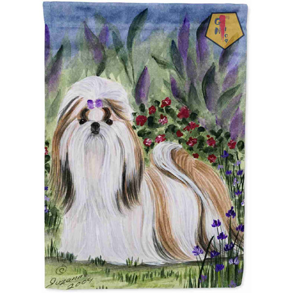 Arlmont & Co. Meghal 2-Sided Polyester 15.5 x 11.25 in. Garden Flag ...