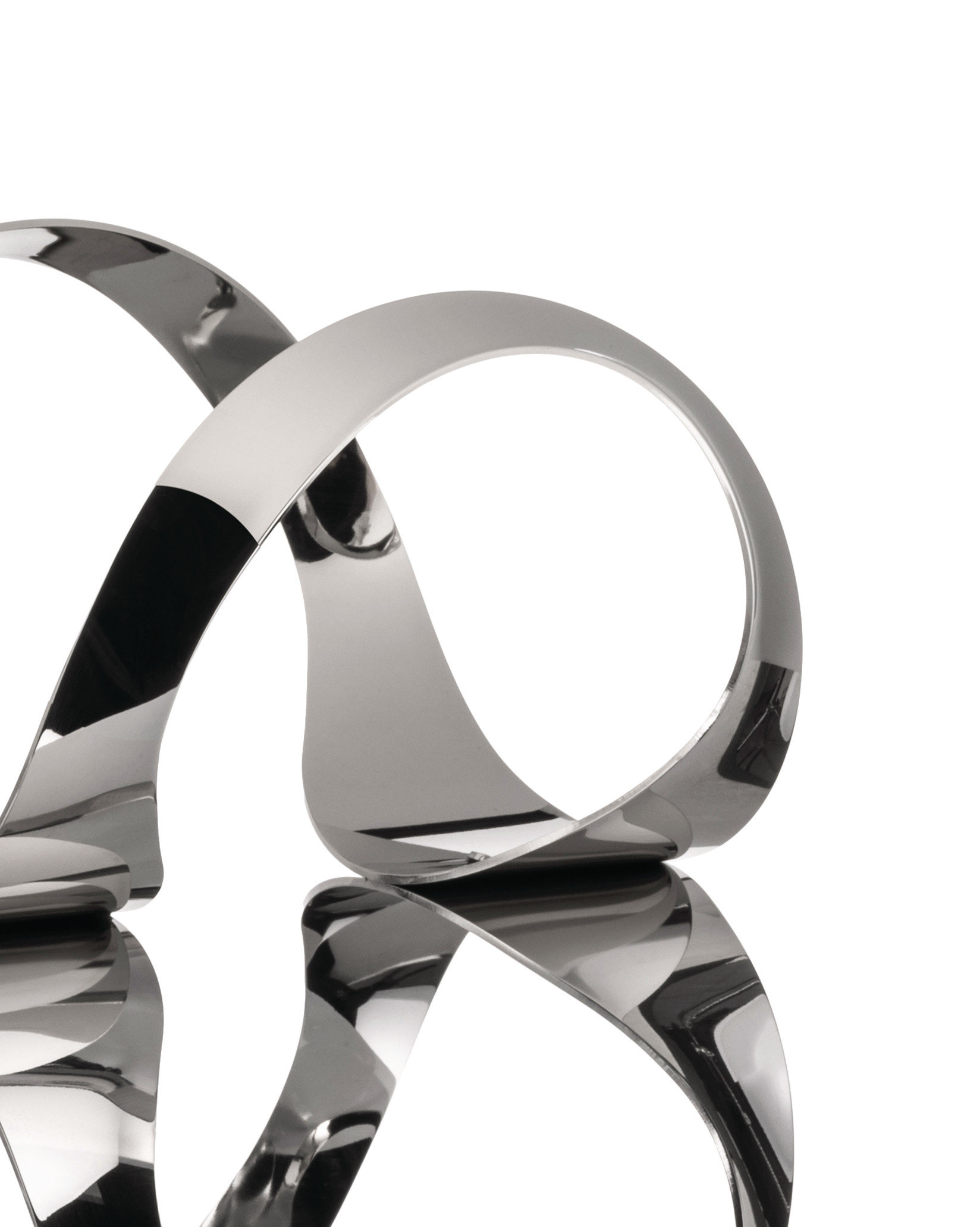 Alessi 6 Bottle Tabletop/Countertop Wine Bottle Rack in Silver ...