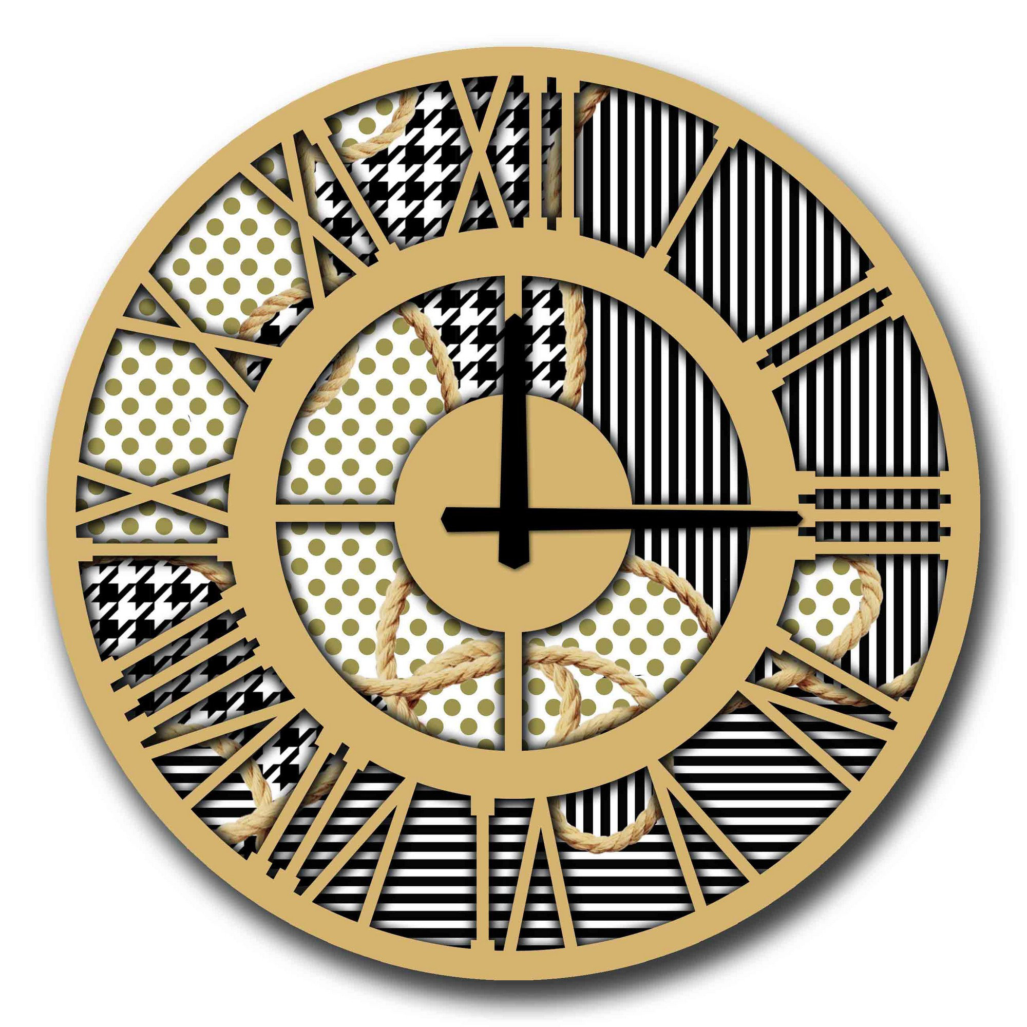 East Urban Home Purdue 19.69" Wall Clock | Wayfair