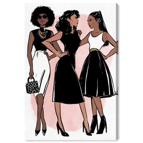 House of Hampton® Lovely Gals by Oliver Gal Graphic Art & Reviews | Wayfair