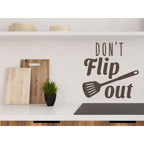 Story Of Home Decals Don't Flip Out Wall Decal | Wayfair