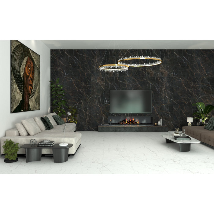 Mirrella 24" x 47" Porcelain Wall & Floor Tile | Wayfair