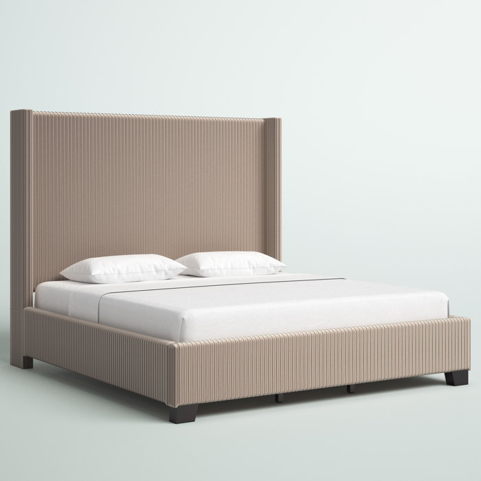 Mercury Row® Solon Upholstered Bed & Reviews | Wayfair
