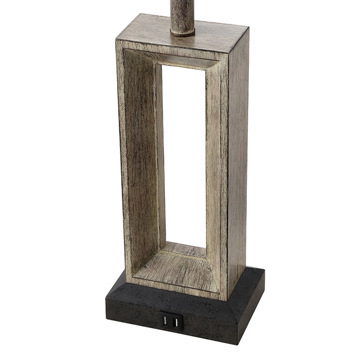 Laurel Foundry Modern Farmhouse Tapscott USB Table Lamp & Reviews | Wayfair