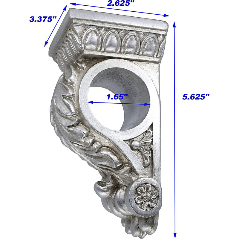 MERIVILLE Chatecu Drapery Sconce, Corbel Bracket, Drapery Scarf Swags ...