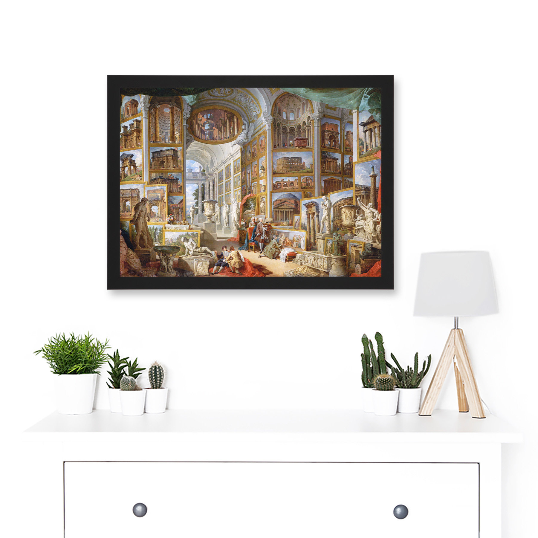 Astoria Grand Panini Ancient Rome Monuments Allegory - Picture Frame ...