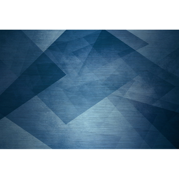 Marmont Hill Pataphysical Blue - Graphic Art on Metal | Wayfair