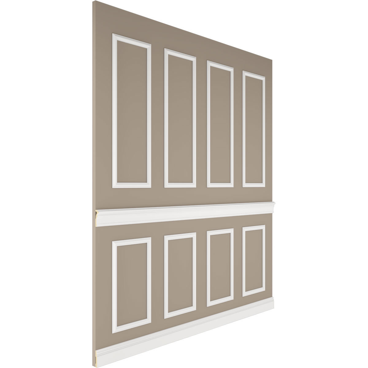 PCI Enterprises 44"H x 94 1/2"W x 5/8"D Wainscot Paneling | Wayfair