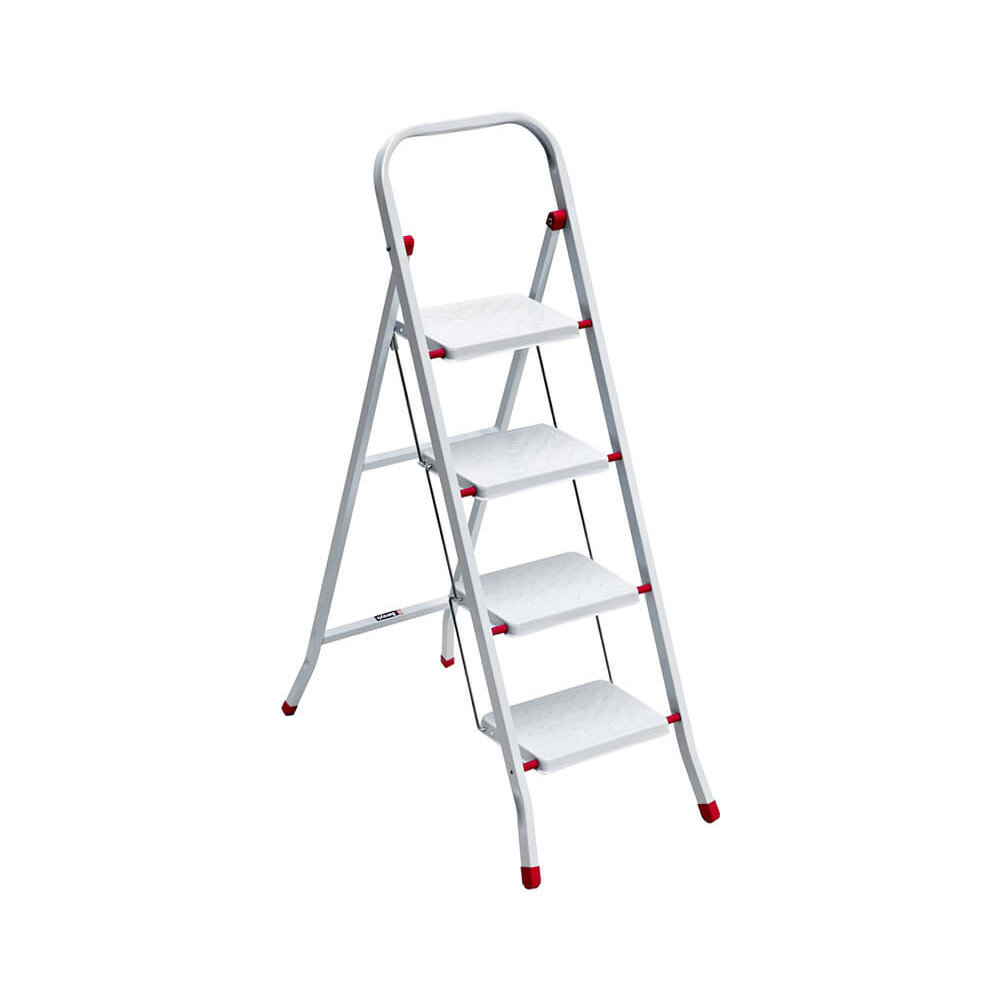 WFX Utility™ Kunsinale 54.5'' H 4-Step Plastic Folding Ladder Step ...