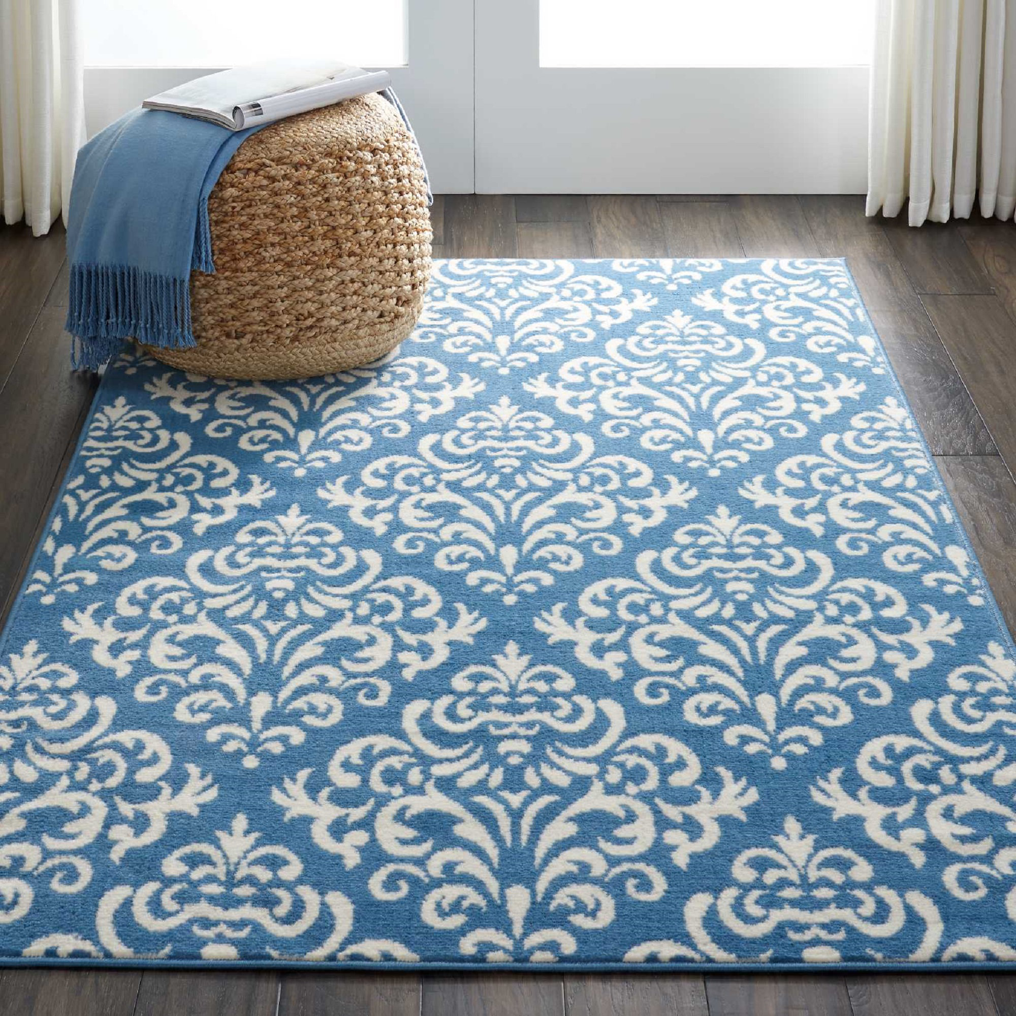 Blue Elephant Florissant Blue Rug & Reviews | Wayfair.co.uk