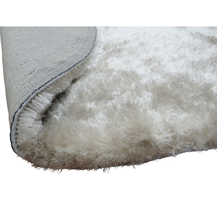 Fairmont Park Marina Handmade Shag Champagne Rug | Wayfair.co.uk