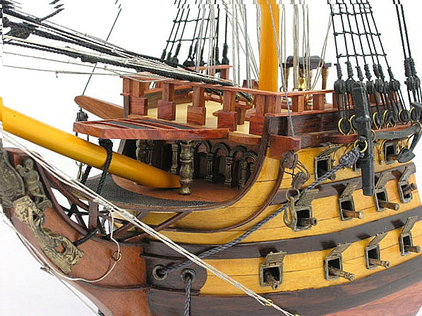 Old Modern Handicrafts Victory Bow Section Model Ship | Wayfair
