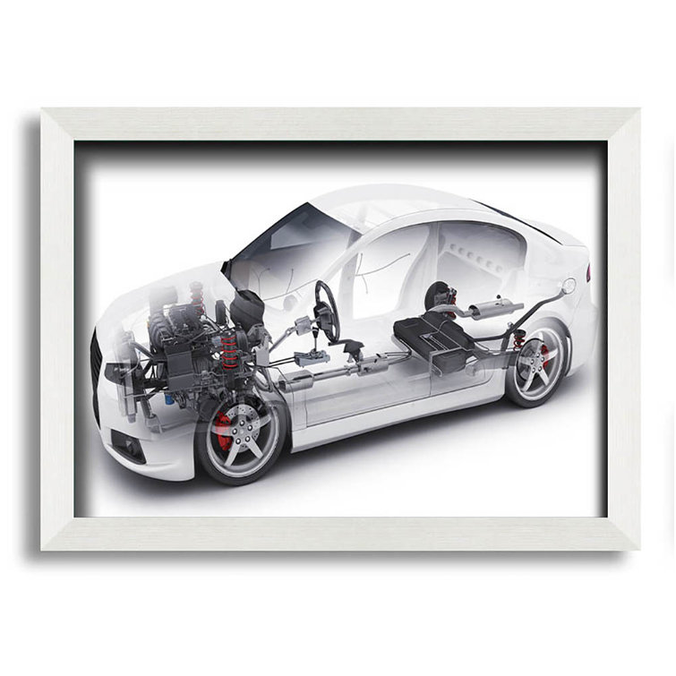 Borough Wharf Luzon Inside Of A Car Diafram - Single Picture Frame Art ...