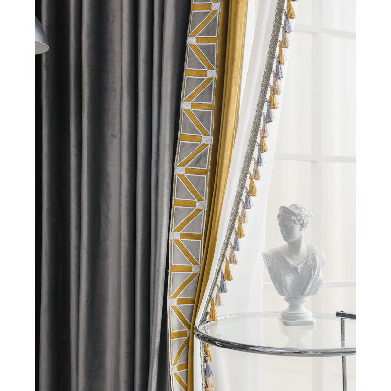Visionary Home Athena Rayon Curtains & Reviews | Wayfair