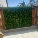 GreenSmart Dekor 1.6 ft. H x 1.6 ft. W Artificial Tulum Leaf Fence ...