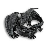 Trinx Swimming Castle Moat Mordor Dragon Lawn Garden Centerpiece Statue ...
